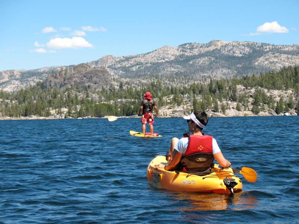 Lake Alpine is a beautiful lake in California's High Sierra