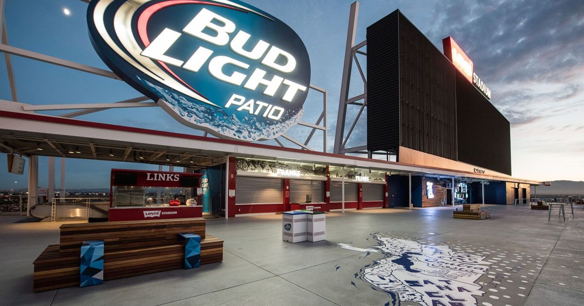 Bud Light Patio at Levi's Stadium - GPJ Singapore